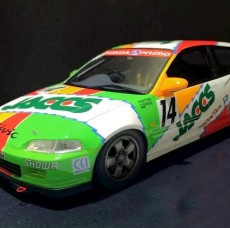 First Look: One Model Honda Civic EG6 JTC 1993 JACCS #14 ...