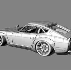 Make up/Eidolon 1:18 "Rocket Bunny" Pandem 240Z • DiecastSociety.com