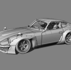 Make up/Eidolon 1:18 "Rocket Bunny" Pandem 240Z • DiecastSociety.com