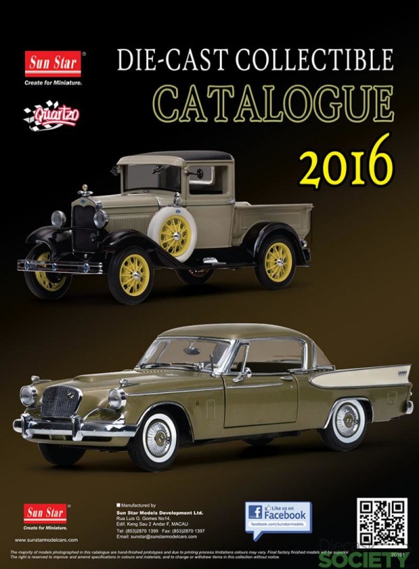 Sun Star 2016 Catalogue • DiecastSociety.com