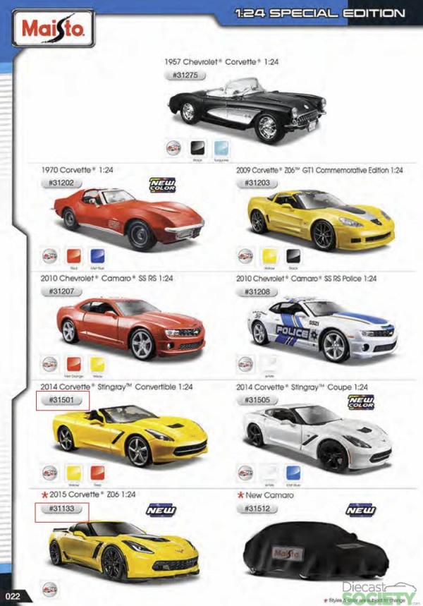 Maisto 2016 Catalogue • DiecastSociety.com