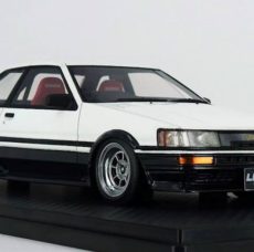 Ignition Toyota Corolla Levin 2-Dr GT Apex (AE86) - White • DiecastSociety.com