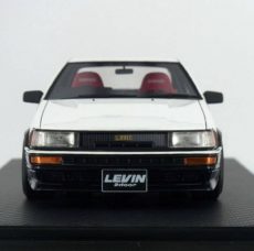 Ignition Toyota Corolla Levin 2-Dr GT Apex (AE86) - White • DiecastSociety.com