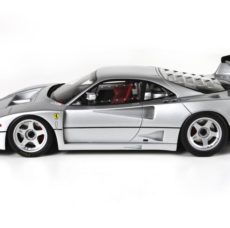 BBR Ferrari F40 LM - Black & Sliver • DiecastSociety.com