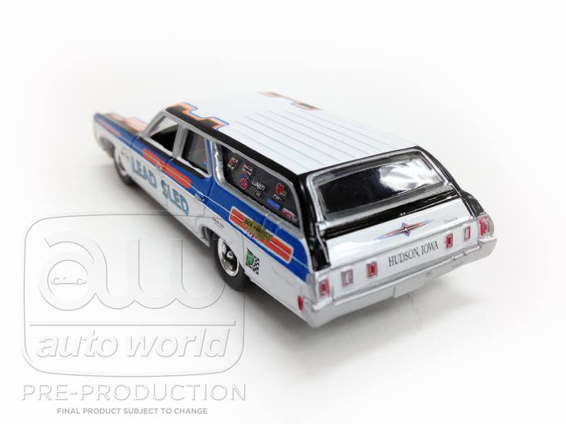Auto World New Chevy Kingswood Wagon "Lead Sled" • DiecastSociety.com