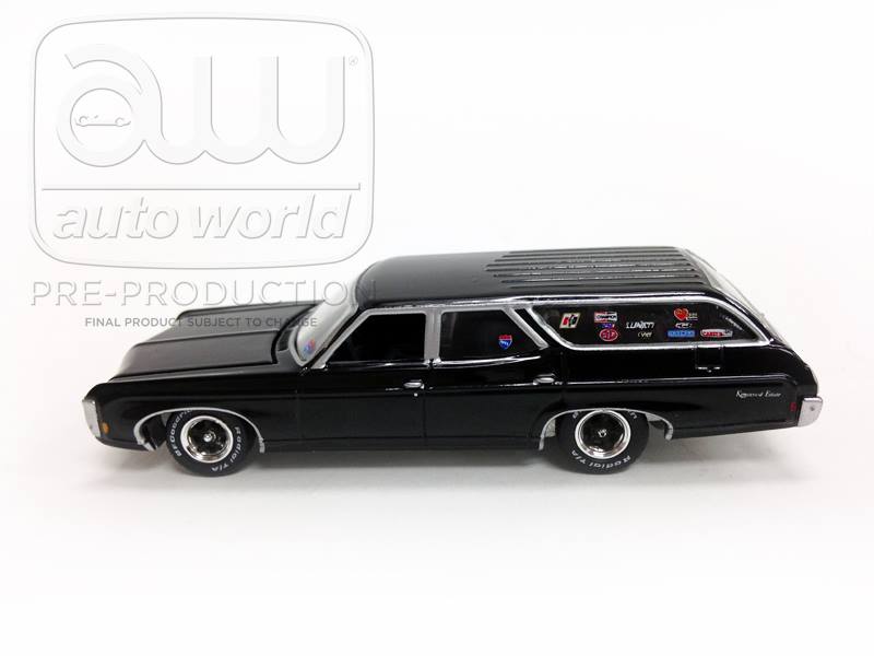 Auto World New Chevy Kingswood Wagon "Lead Sled" • DiecastSociety.com