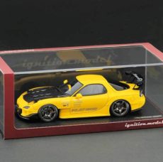 Ignition Model New RX-7 (FD3S) RE Amemiya - Yellow • DiecastSociety.com