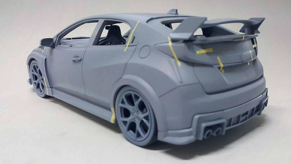 om_HONDA CIVIC TYPE R2 • DiecastSociety.com