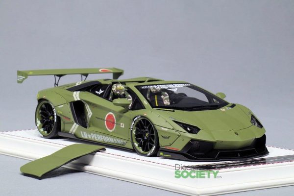 dg_LB AVENTADOR ZERO FIGHTER Mett green2 • DiecastSociety.com
