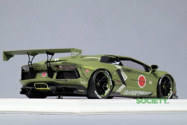 dg_LB AVENTADOR ZERO FIGHTER Mett green4 • DiecastSociety.com