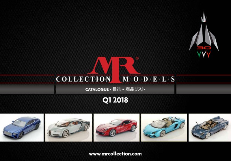 MR Collection 2018 Catalogue • DiecastSociety.com