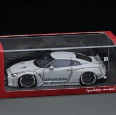 Ignition Model PANDEM R35 GT-R Matt Gray II • DiecastSociety.com