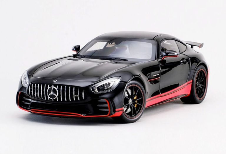 Almost Real Mercedes-AMG GT R - Glossy Black w/Red Stripe ...