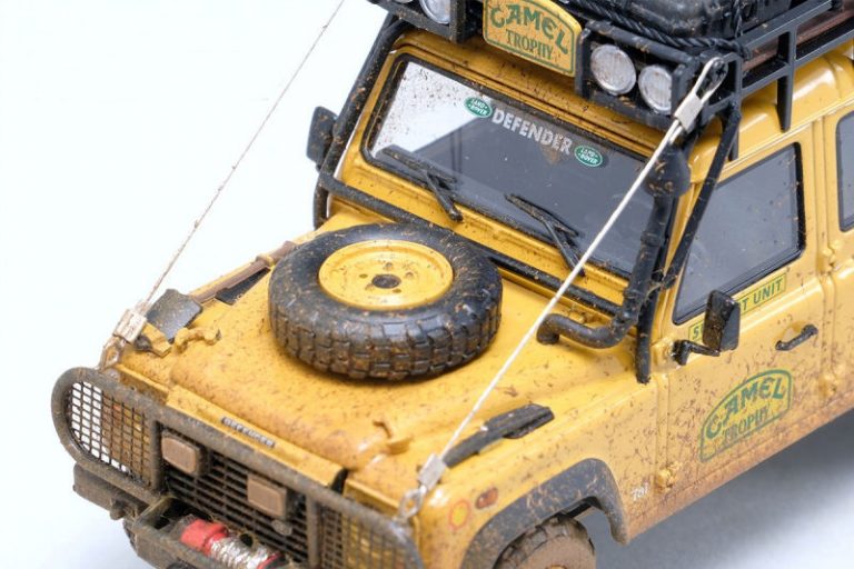 Almost Real Land Rover Defender 110 "Camel Trophy" - Dirty ...