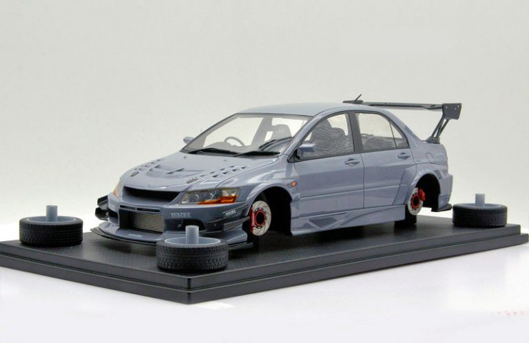 One Model New Mitsubishi EVO 9 Voltex • DiecastSociety.com