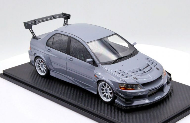 One Model New Mitsubishi EVO 9 Voltex • DiecastSociety.com