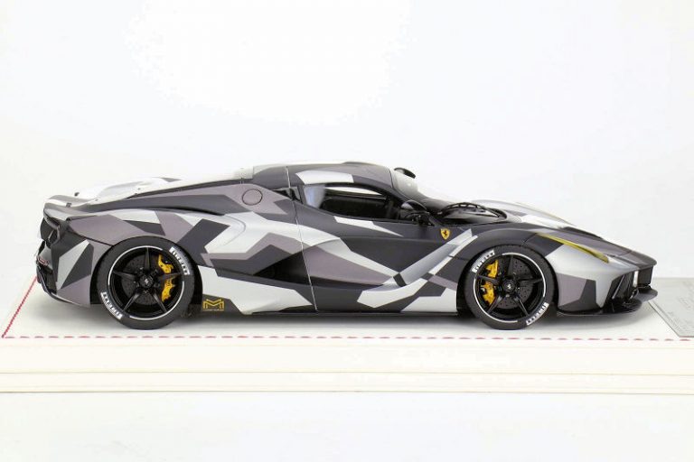 Davis & Giovanni Ferrari LaFerrari Camo • DiecastSociety.com