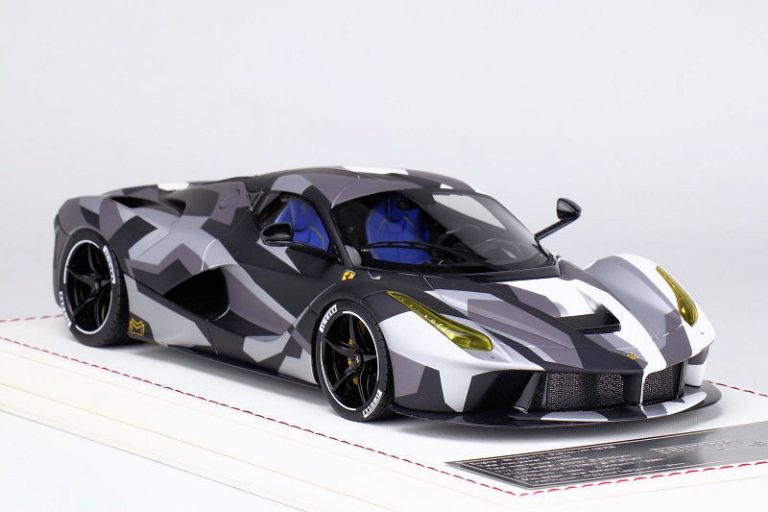 Davis & Giovanni Ferrari LaFerrari Camo • DiecastSociety.com