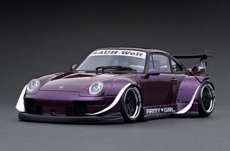 Ignition Model RWB 993 - Purple Metallic • DiecastSociety.com