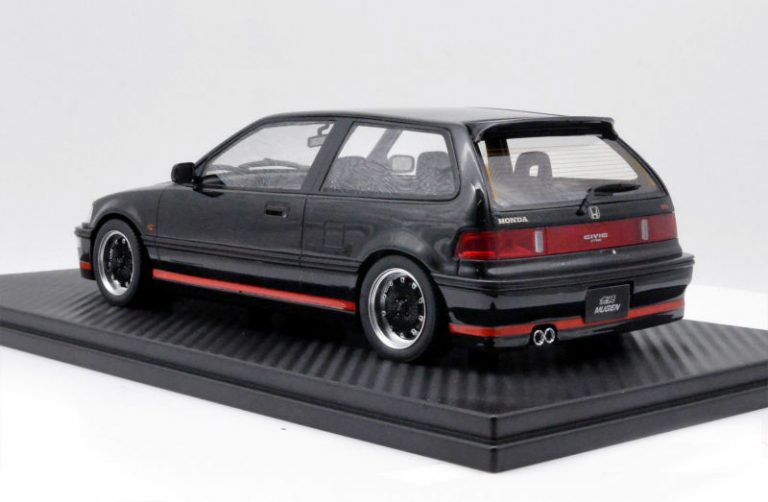 One Model Honda Civic EF9 Mugen - Black • DiecastSociety.com