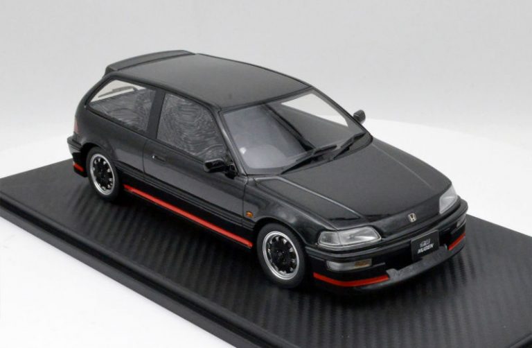 One Model Honda Civic EF9 Mugen - Black • DiecastSociety.com