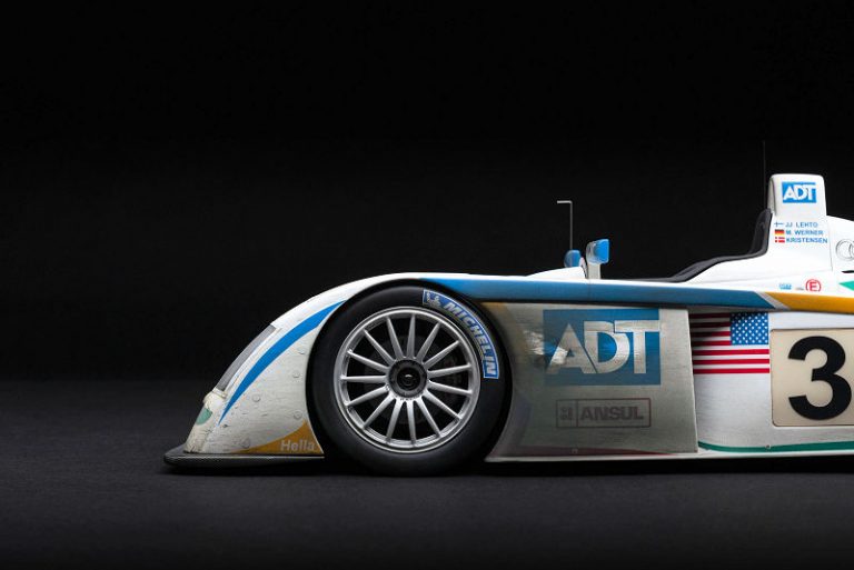 Amalgam New "Dirty" ADT Champion Racing #3 Audi R8 • DiecastSociety.com