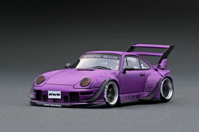 Ignition Model RWB 993 Matte Purple w/ Mr. Nakai Figurine ...