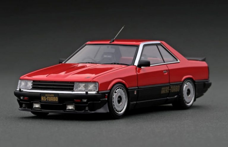 Ignition Model Nissan Skyline Rs-Turbo (R30) - Red/Black ...
