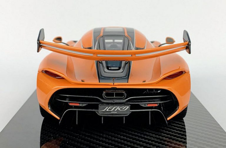 Fronti-Art Koenigsegg Jesko "Pumpkin" - Tang Orange • DiecastSociety.com