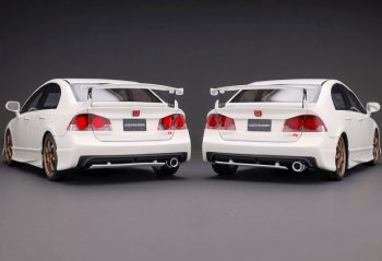 One Model Honda Civic Type-R FD2 Mugen - White • DiecastSociety.com