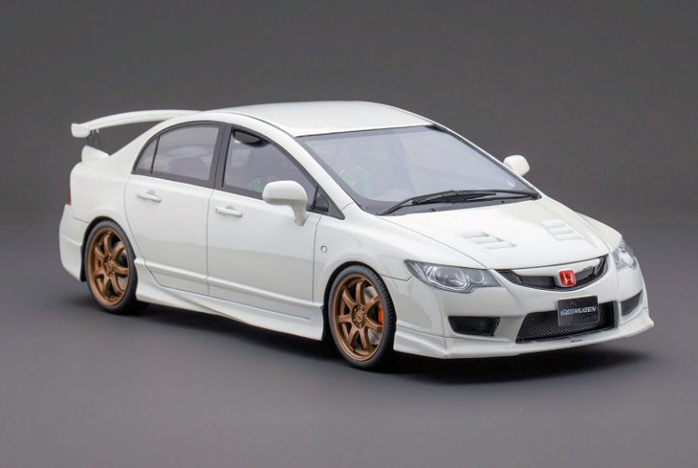 One Model Honda Civic Type-R FD2 Mugen - White • DiecastSociety.com