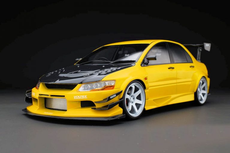 More Colours One Model Voltex EVO IX - Carbon Bonnet Version ...