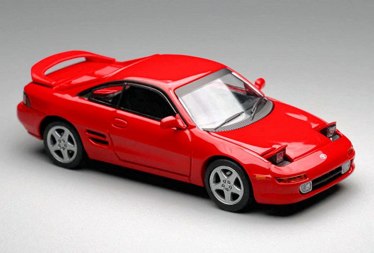 Peako64 New Colour Toyota MR2 SW20 1996 - Red • DiecastSociety.com