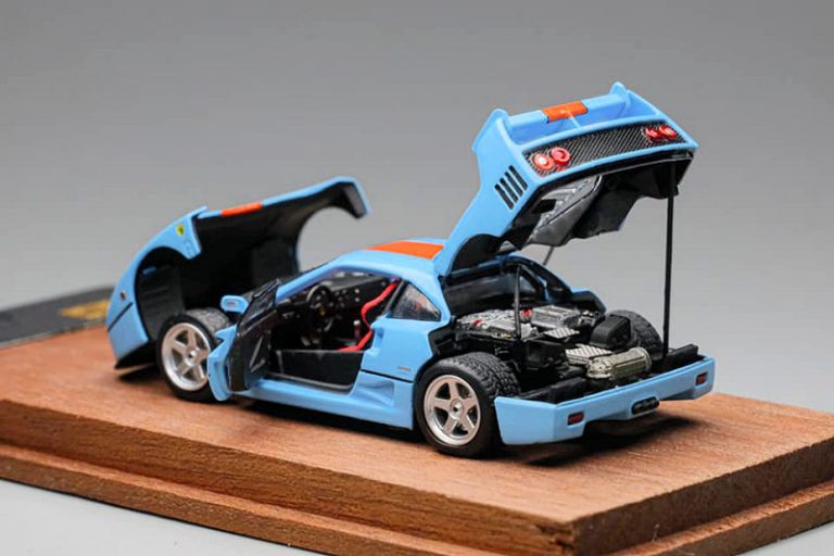 PGM Ferrari F40 LM Gulf Livery • DiecastSociety.com