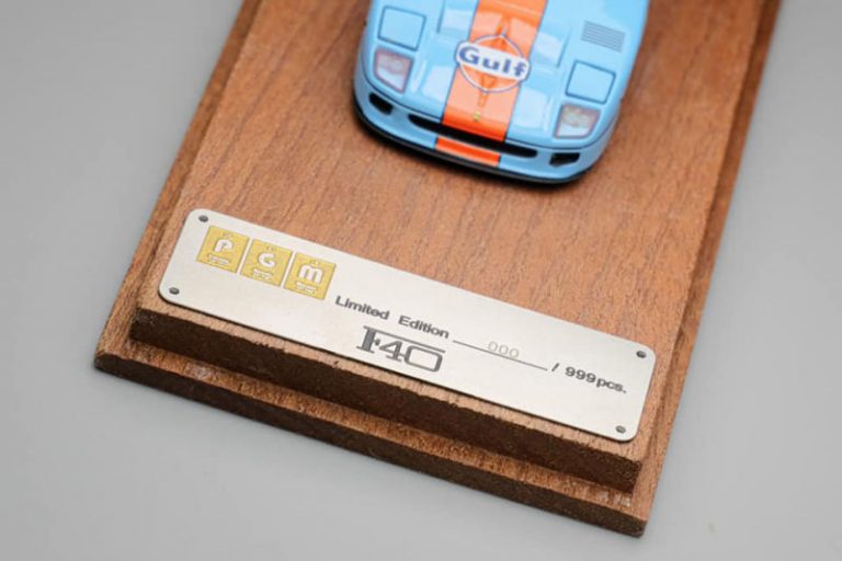 PGM Ferrari F40 LM Gulf Livery • DiecastSociety.com