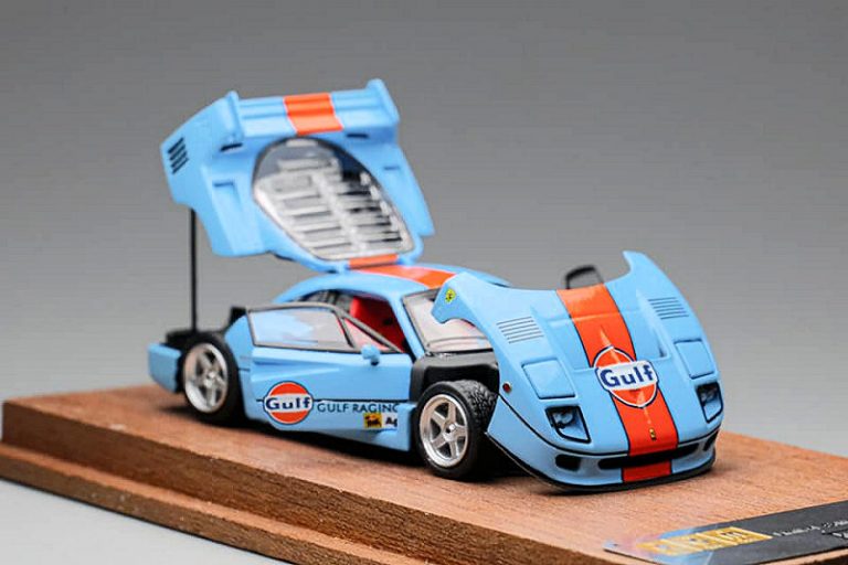PGM Ferrari F40 LM Gulf Livery • DiecastSociety.com