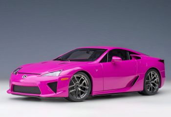 AUTOart Lexus LFA - Passionate Pink! • DiecastSociety.com