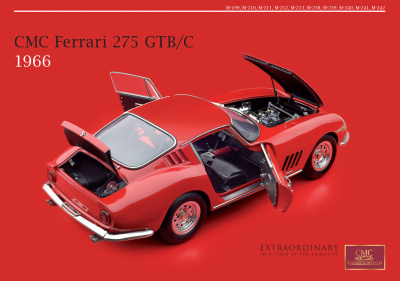 CMC Offical PDF Ferrari 275 GTB/C Complete Assortment • DiecastSociety.com