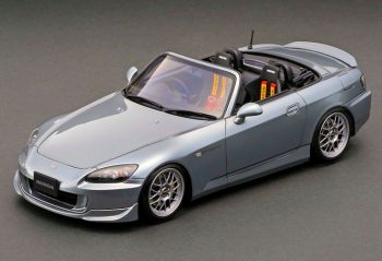 Ignition Model New Honda S2000 (AP2) - Dark Silver • DiecastSociety.com