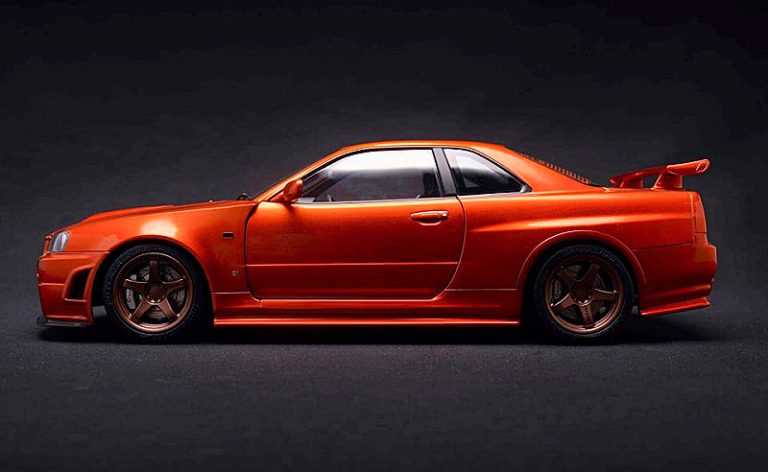 MH_NISSAN GTR R34 Z TUNE KIT3 • DiecastSociety.com