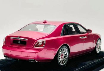 Henson & Heaven Rolls-Royce Ghost - Pink • DiecastSociety.com