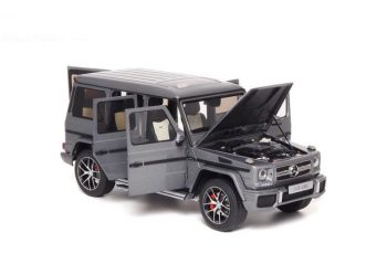Almost Real Mercedes-AMG G65 (W463) - Metallic Grey • DiecastSociety.com