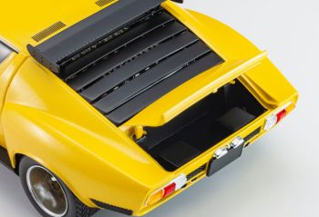 Kyosho New Lamborghini Miura SVR - Yellow/Black • DiecastSociety.com