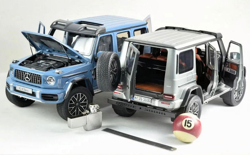 New Colours NZG Models 1:12 MB W463 AMG G63 4x4² 2022 • DiecastSociety.com