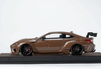 Runner Lexus RC-F - Brown LV Livery • DiecastSociety.com