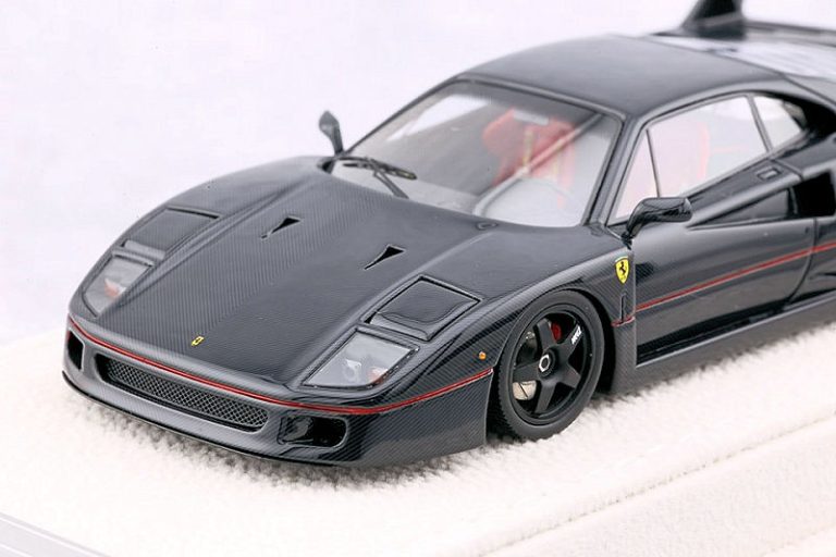 SCM Models Full Carbon Ferrari F40 • DiecastSociety.com