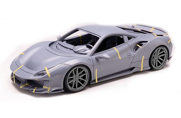 IVY Merit 118 Novitec Ferrari 488 Pista • DiecastSociety.com