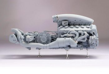 Amalgam New 1:4 Scale Ferrari Daytona SP3 Engine (UPDATE ...