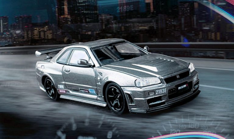 in64_NISSAN SKYLINE GT-R (R34)CRS • DiecastSociety.com