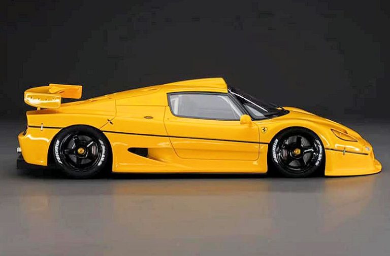 New Colours WORKS Project Resin Ferrari F50GT • DiecastSociety.com